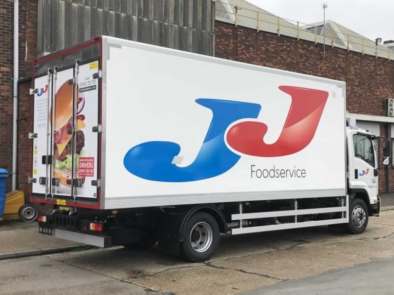 JJ Food Selling Advertising - UK Fleet - RGVA